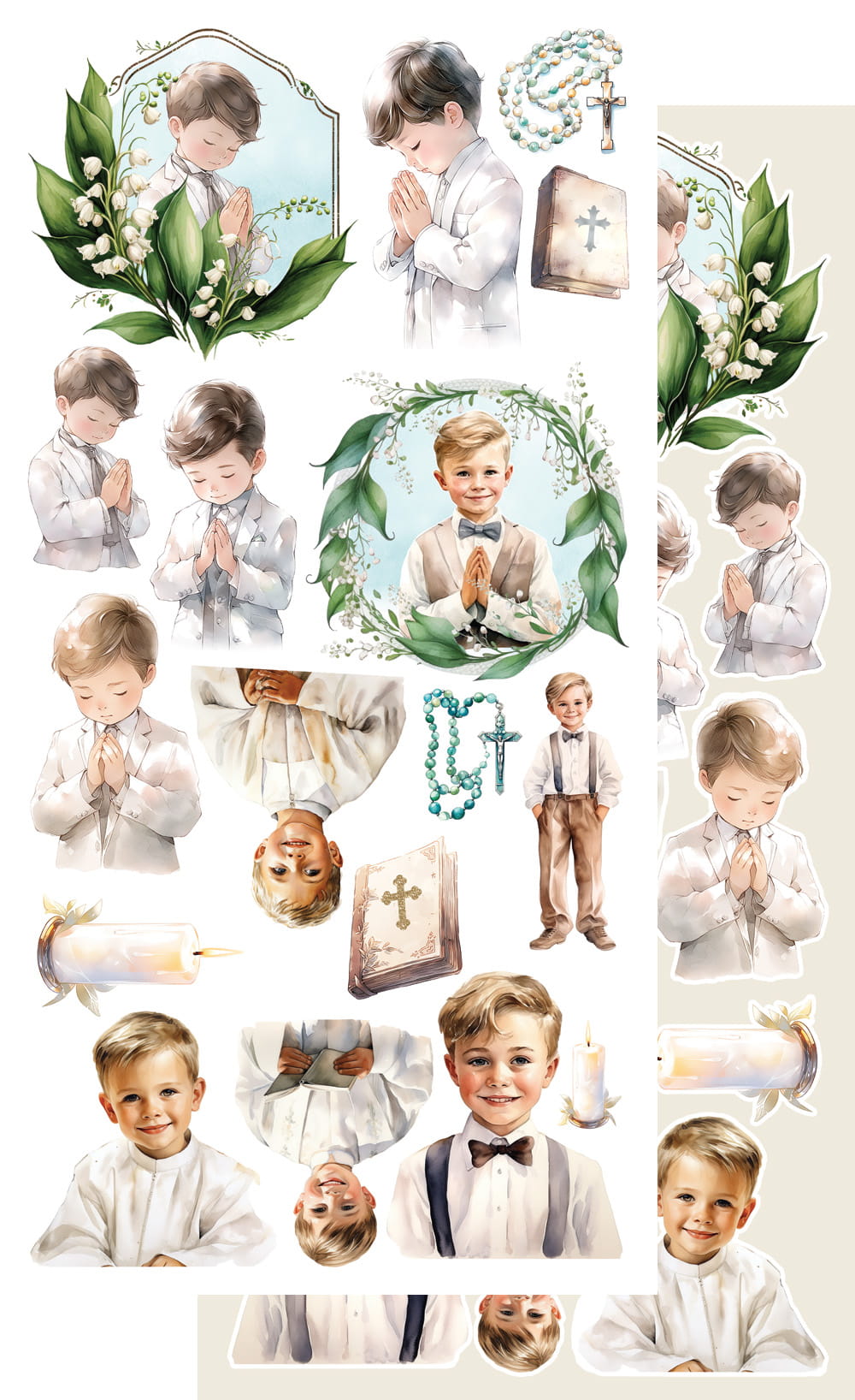 Zestaw papierów do scrapbookingu 15x30 First Holy Communion - Alchemy ...