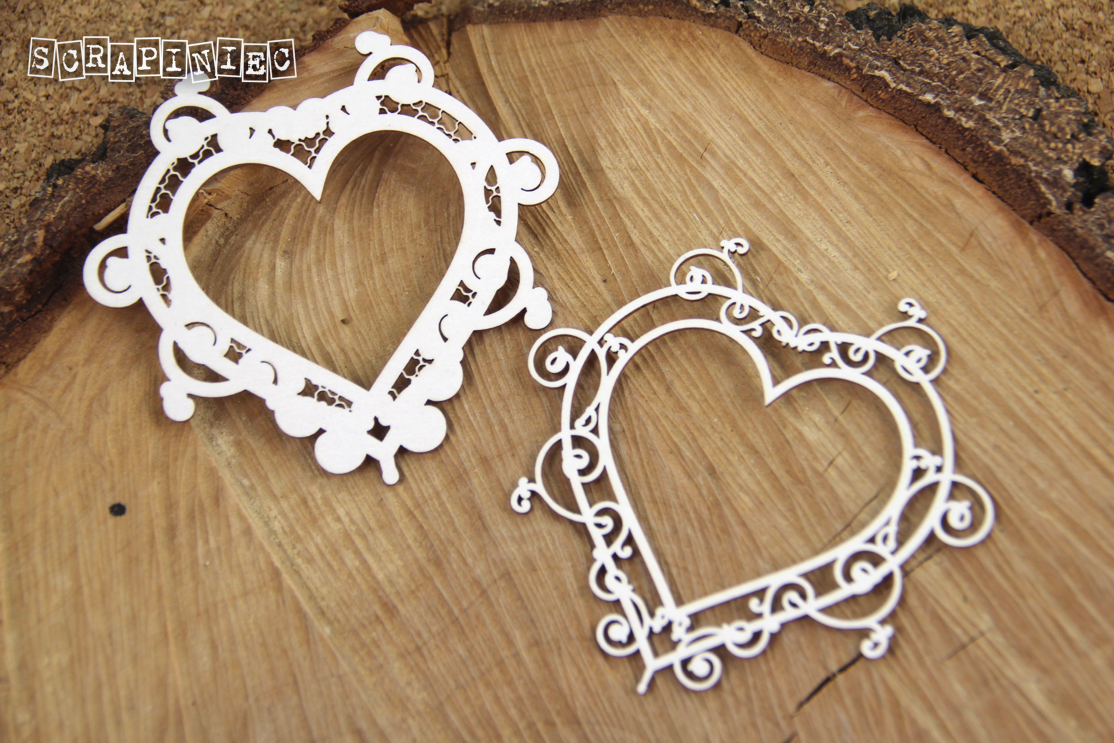 Tekturka Royal ramka serce - Heart Frame - Scrapiniec (5637) w galeria ...